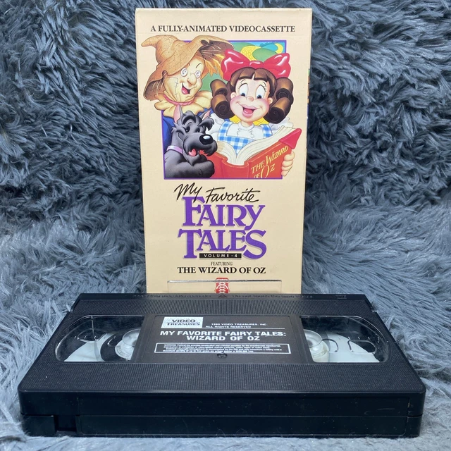 THE WIZARD OF Oz VHS Tape 1990 Volume 4 My Favorite Fairy Tales Hi-Tops ...