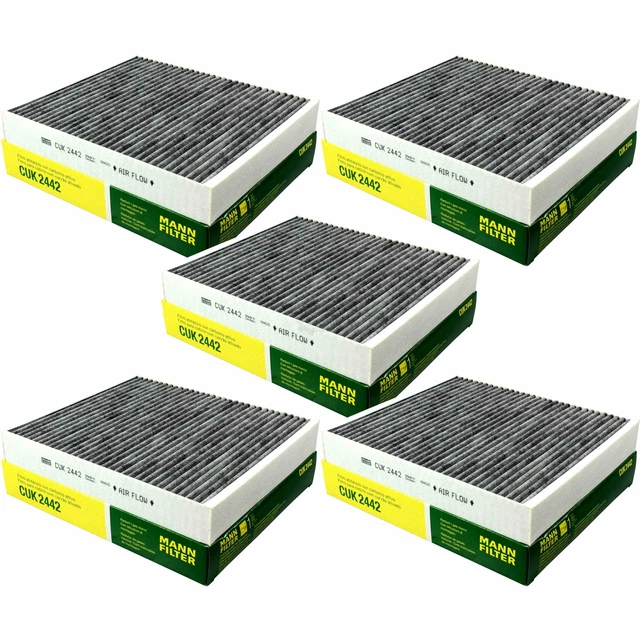 5X MANN-FILTER FILTRE à Charbon Activé Filtre D'Habitacle CUK 2442 EUR 149,00 - PicClick FR