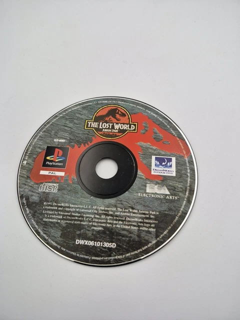 LOST WORLD PS1 Jurassic Park Playstation 1997 Dreamworks £6.00 ...