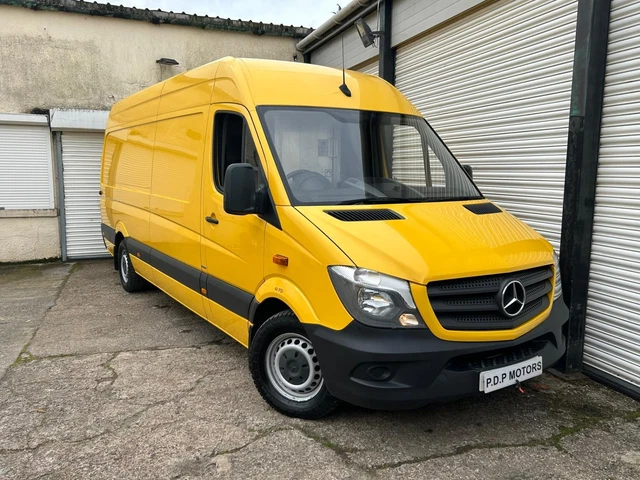 2018 MERCEDES-BENZ SPRINTER 3.5t High Roof Van LWB NO VAT PANEL VAN ...