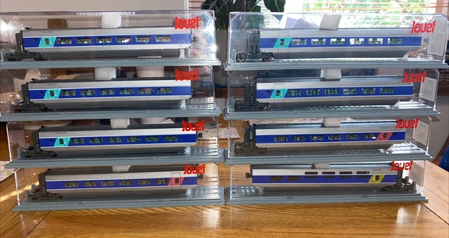 JOUEF VOIT INTERMED 590200 590300 490400 TGVA Complete Set Crystal Box ...