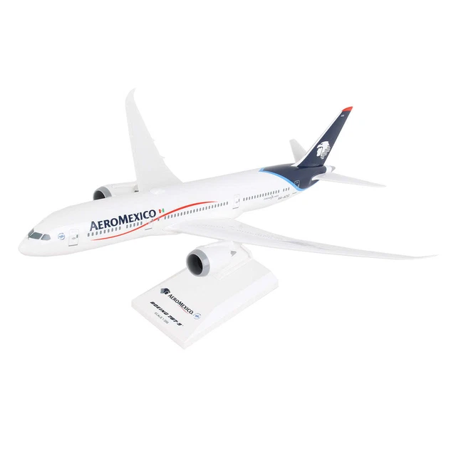 SKYMARKS SKR1075 AEROMEXICO Boeing 787-900 Desk Top Display Model 1/200 ...