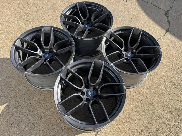 DODGE CHARGER CHALLENGER HELLCAT WIDEBODY WHEELS OEM RIMS 20x11 £1,178. ...