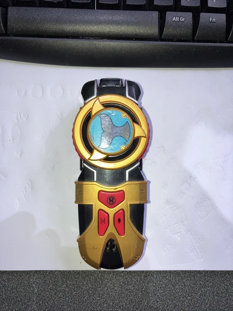 POWER RANGERS NINJA Storm Wind Morphers giocattolo completamente funzionante in perfette ...