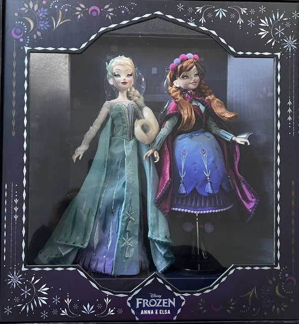 DISNEY ANNA & Elsa Frozen Limited Edition Doll Set D23 - #4489 - Brand ...