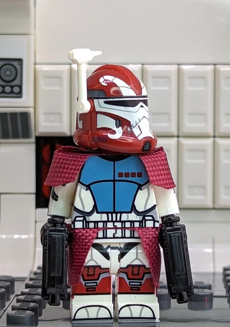 LEGO STAR WARS Custom Printed Minifig Phase 2 Clone Recon Captain Keeli ...