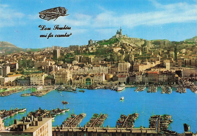 13 MARSEILLE LE Vieux Port Et Notre Dame De La Garde EUR 5,00 - PicClick FR