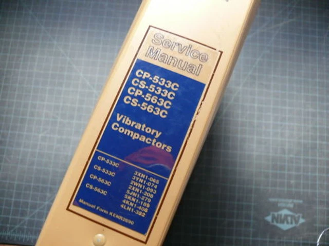 CAT CATERPILLAR CP/CS 533C 563C manuel d'entretien des rouleaux ...