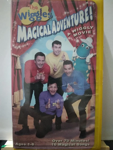 The Wiggles Magical Adventure A Wiggly Movie Vhs 2006 Clamshell