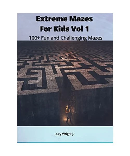 EXTREME MAZES FOR Kids Vol 1: 100+ Fun and Challenging Mazes, Wright J ...