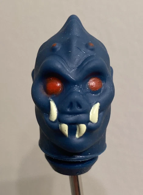 VINTAGE MOTU WEBSTOR Head Only! Soft Head / Parts / Fodder Mattel 1983 ...