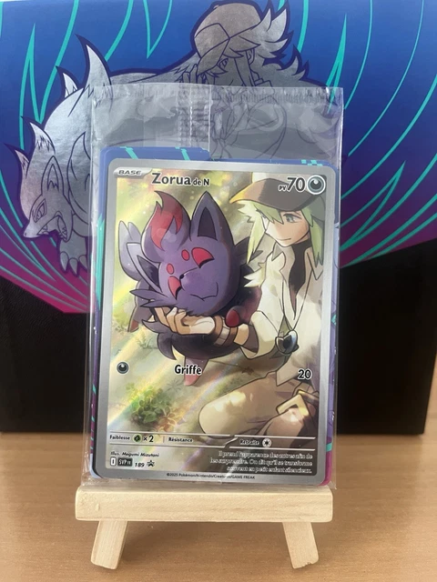 CARTE POKÉMON ZORUA AR Promo ETB EV09 Aventures Ensemble SVP 189 EUR 8 ...