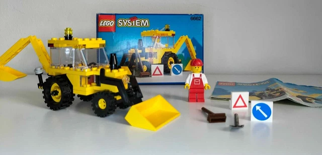 LEGO SYSTEM 6662 Backhoe Tractopelle Vintage EUR 34,90 - PicClick FR