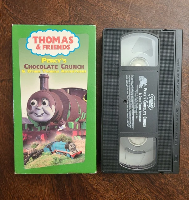 VHS~THOMAS THE TANK Engine & Friends~*Percy's Chocolate Crunch~Nastro ...