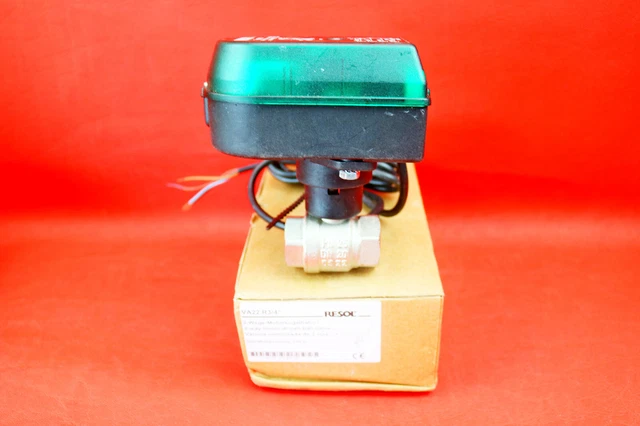 RESOL VA22 2 Way Motorised Ball Valve DN20 R3/4” 230V £94.99 - PicClick UK