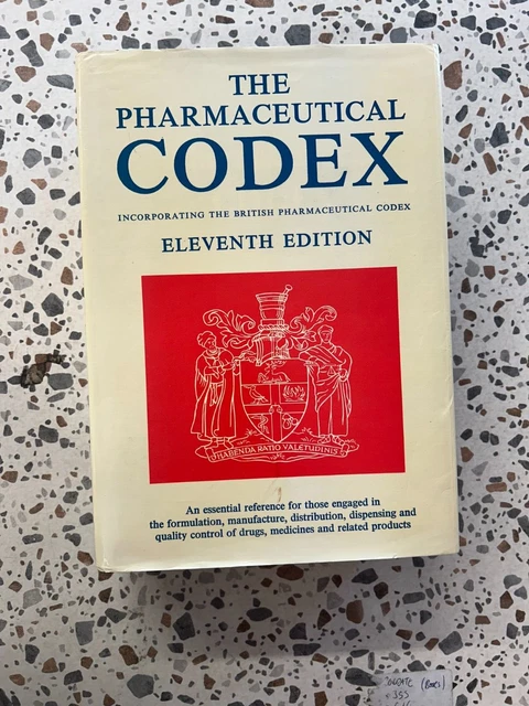 PHARMACEUTICAL CODEX: INCORPORATING the British Pharmaceutical Codex by ...