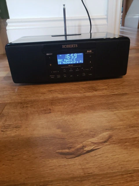 SISTEMA HIFI ROBERTS mp audio 43 DAB/lettore cd/i pod dock EUR 81,67 ...