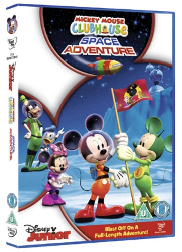 Mickey Mouse Clubhouse Space Adventure Dvd 2011 Kelly Ward Bastien 5503