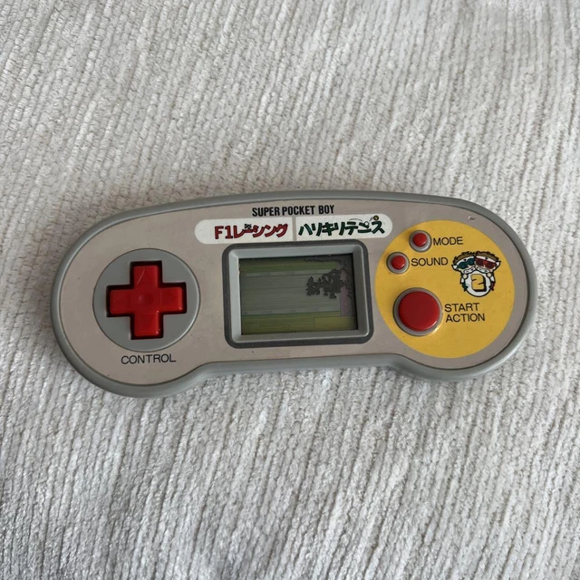 HIRO SUPER POCKET Boy F1 Racing Harikiri Tennis LCD game Handheld ...