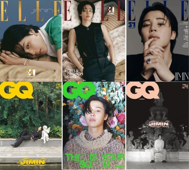 [BTS JIMIN COVER] ELLE GQ Korea Magazine 2023 November KPOP £18.58 - PicClick UK