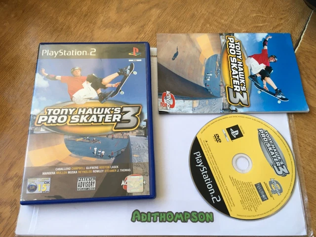 TONY HAWKS PRO skater 3 game ps2 sony playstation 2 game £5.45 ...