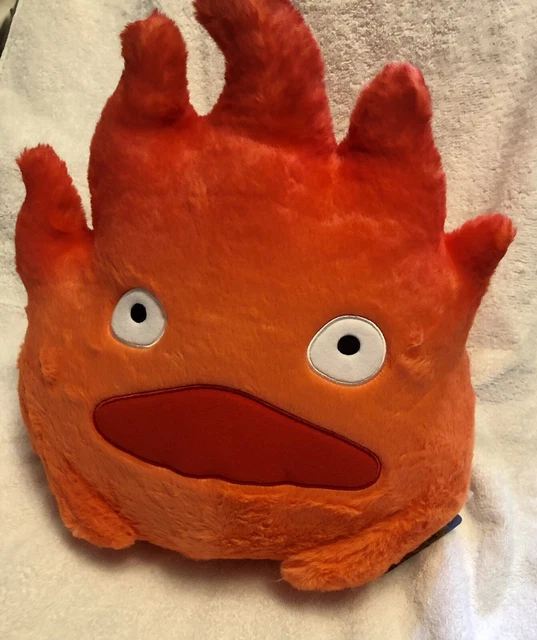 STUDIO GHIBLI CALCIFER Howl's Moving Castle Plush Soft Toy Stuffed 35cm ...