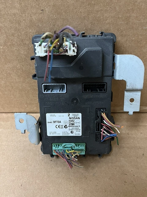 2017-2018 NISSAN TITAN Body Control Module Bcm COMPUTER OEM 284B2-9FT0A ...
