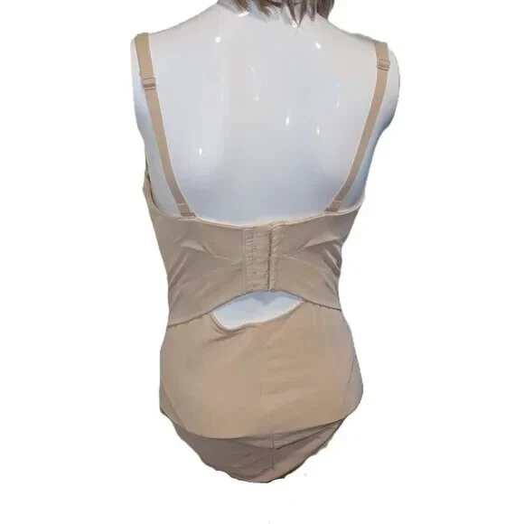 MAIDENFORM ULTRA-FIRM CONVERTIBLE Body Shaper with Built-In Bra Size 34 ...