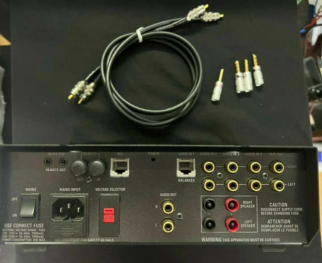 LINN AMPLIFIER, HIGH End Power Amplifier 2x 25 RMS, 2x Cambridge Audio ...