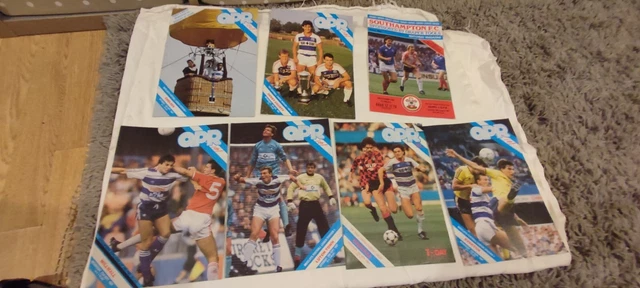 QPR FOOTBALL PROGRAMMES 7 x Queens Park Rangers Home Away 1987 £3.99 ...