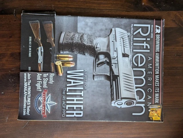 AMERICAN RIFLEMAN MAGAZINE October 2016 M105 £9.68 - PicClick UK