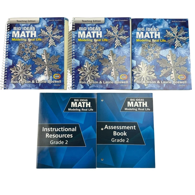 BIG IDEAS MATH: Modeling Real Life Grade 2 Teaching Edition Volume 1 ...