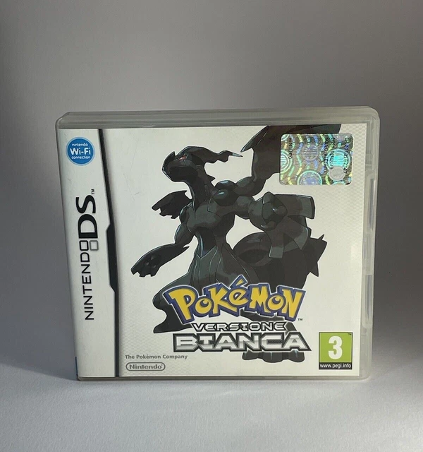 POKÉMON VERSIONE BIANCA italiano Nintendo DS originale COMPLETO scheda ...