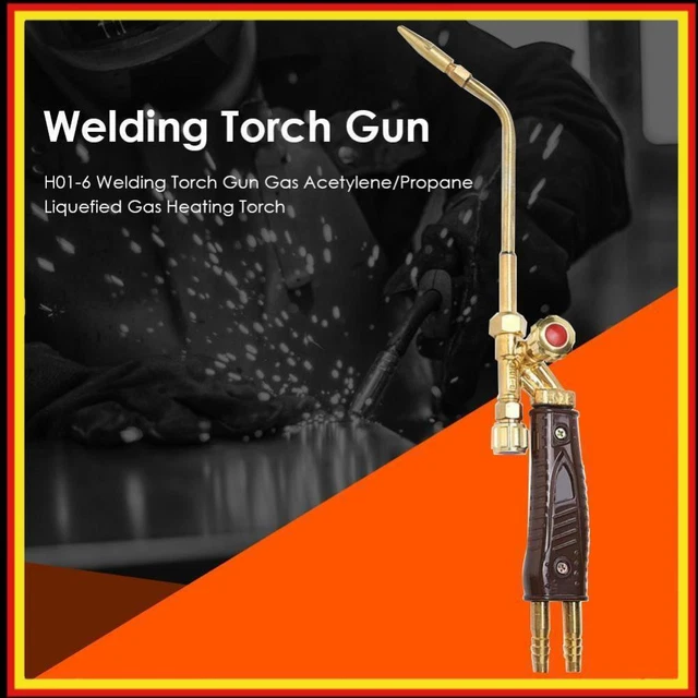 GAS BRAZING TORCH H01-6 Oxygen Acetylene Liquified Gas Soldering Welding Torch EUR 21,22 ...