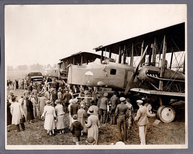 VICKERS VIRGINIA EMPIRE Air Display Raf Henlow Original Vintage 1934 ...