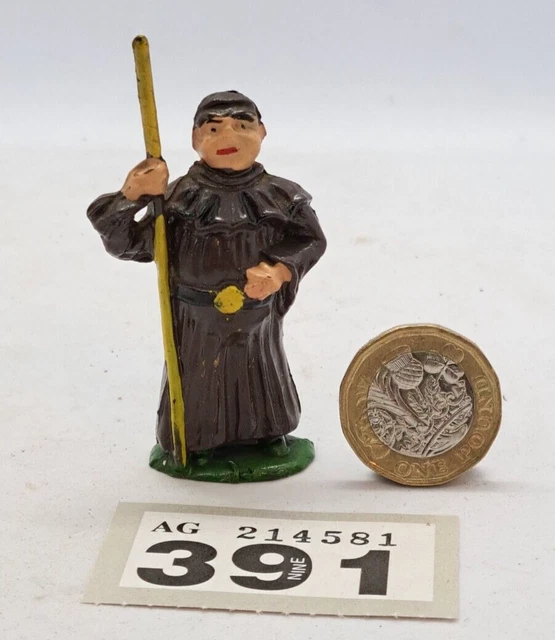 FIGURA ROBIN HOOD piombo cavo Benbros 54 mm: Frate Tuck EUR 36,55 ...