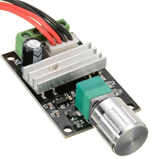 PWM MOTOR CONTROLLER Speed Controller 6V 12V 24V 28V DC 3A Switch ...