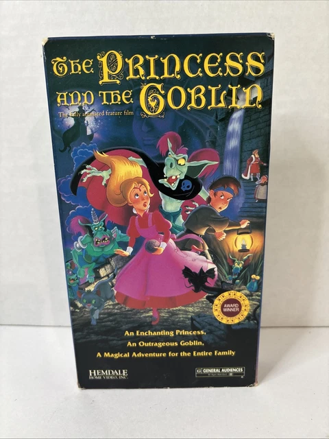 THE PRINCESS AND the Goblin (VHS, 1994) Tape RARE Cardboard £4.06 ...