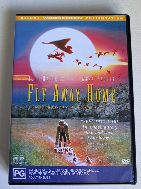 FLY AWAY HOME (DVD, 1996) - Jeff Daniels - Anna Paquin - Region 4 ...