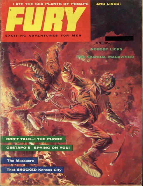 FURY MAGAZINE VOL. 23 #2 VG 1958 £12.51 - PicClick UK