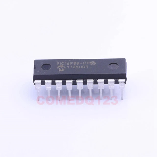 2PCSX PIC16F88-I/P DIP-18 MICROCHIP Microcontroller £30.37 - PicClick UK
