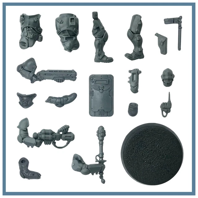 ADEPTUS ARBITES EXACTION Squad - Gunner / Subductor / Vigilant E - Kill ... ADEPTUS ARBITES EXACTION Squad - Gunner / Subductor / Vigilant E - Kill ...