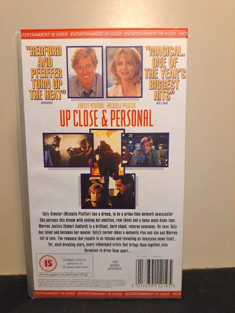 UP CLOSE & Personal - 1996 VHS - Classic 90's Movie £2.24 - PicClick UK