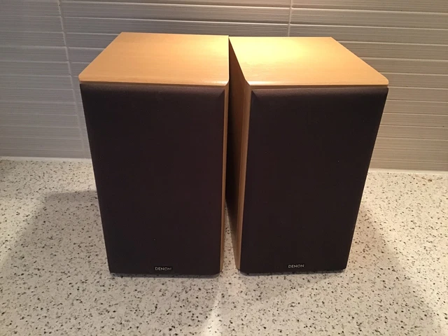 DENON MISSION SC-M50 Hi-Fi Bookshelf Speakers Pair V Good Working Order ...