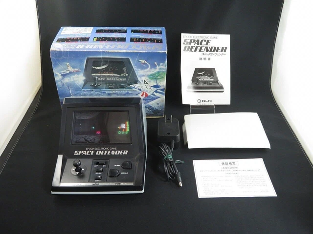 BOXED TESTED SPACE DEFENDER LSI EPOCH Electronic Game Shooter LCD Japan ...