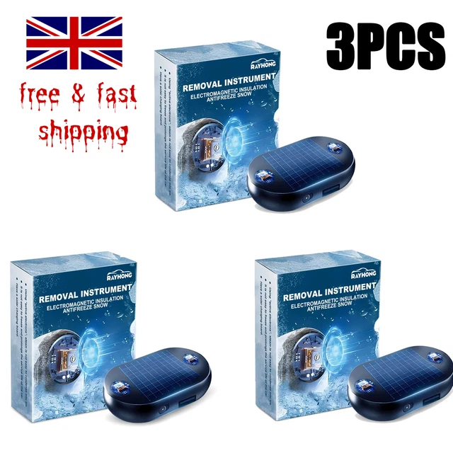 3PCS ELECTROMAGNETIC MOLECULAR Interference Antifreeze Snow Removal ...