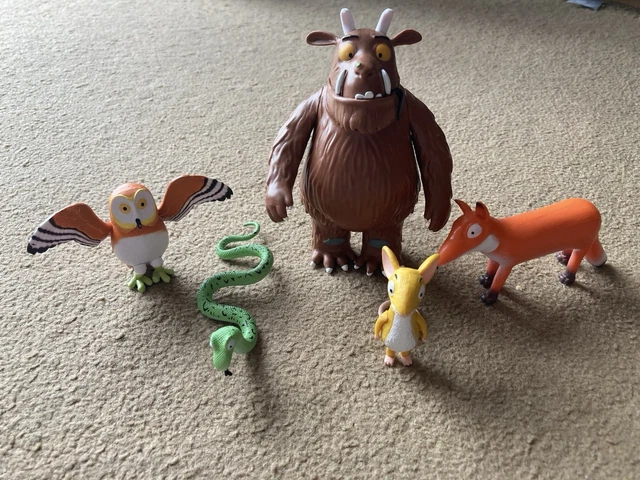 THE GRUFFALO FIGURES Complete Set - Owl Mouse Snake Fox - Julia ...