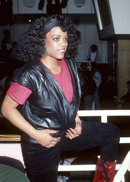 SINGER EVELYN CHAMPAGNE King at Private Eys in New York City - 1986 Old ...