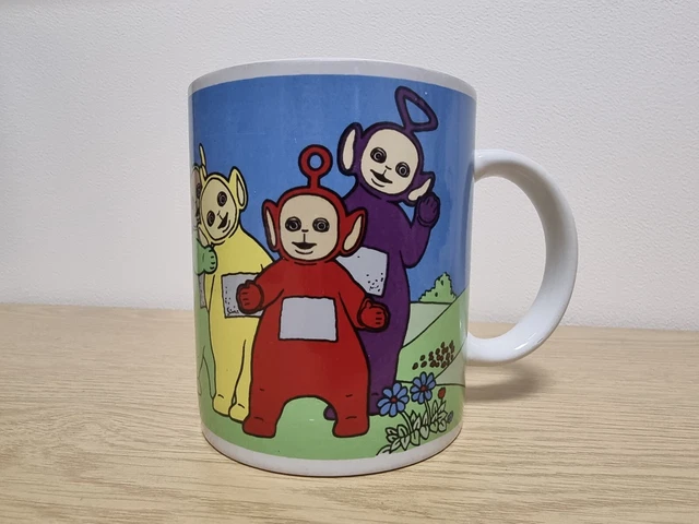 VINTAGE TELETUBBIES TEA/COFFEE Mug Cup 1996 Retro Rare Feat all 4 ...
