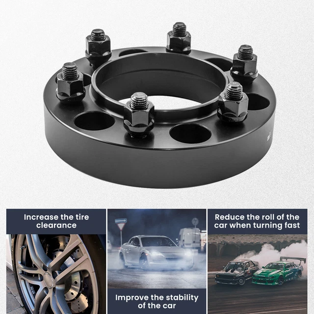 4 X ENTRETOISE Roue Adaptateurs 6x139.7 6 Écrou for Toyota Tacoma Tundra 4Runne EUR 203,00 ...
